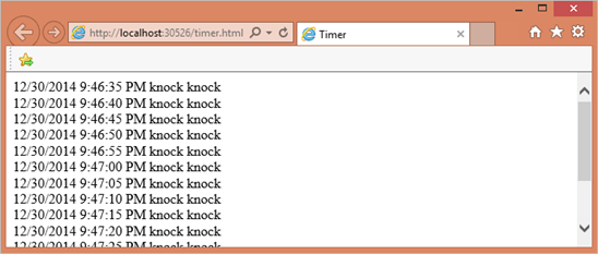 ASP.NET SignalR : Hub Communication Model Examples Part 3 – M Reza Faisal