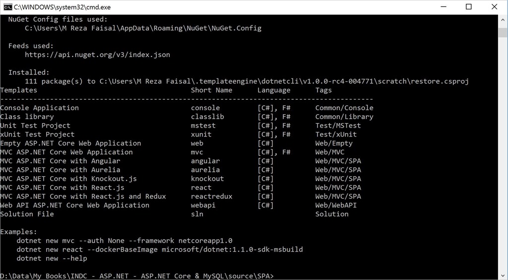 Visual Studio Code & Single Page Applications on ASP.NET Core – M Reza Faisal