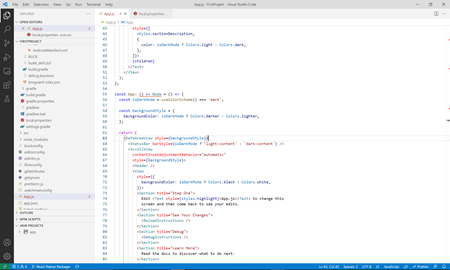 Membuat Aplikasi Mobile React Native dengan Visual Studio Code ...